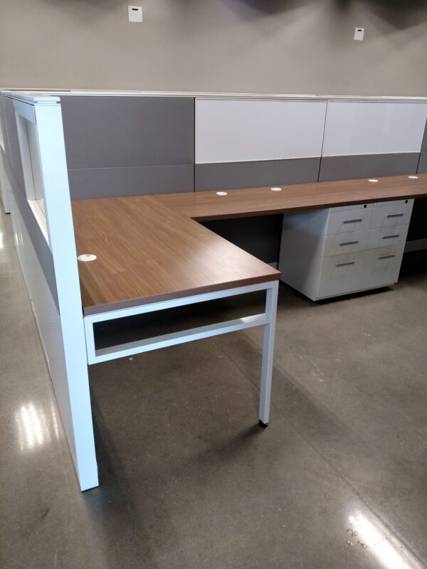 New Friant L shape Work Stations - Andersons Office Furniture